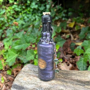 Aqua Halloween Potion | Color Changing Decorative Bottle | Gothic ...
