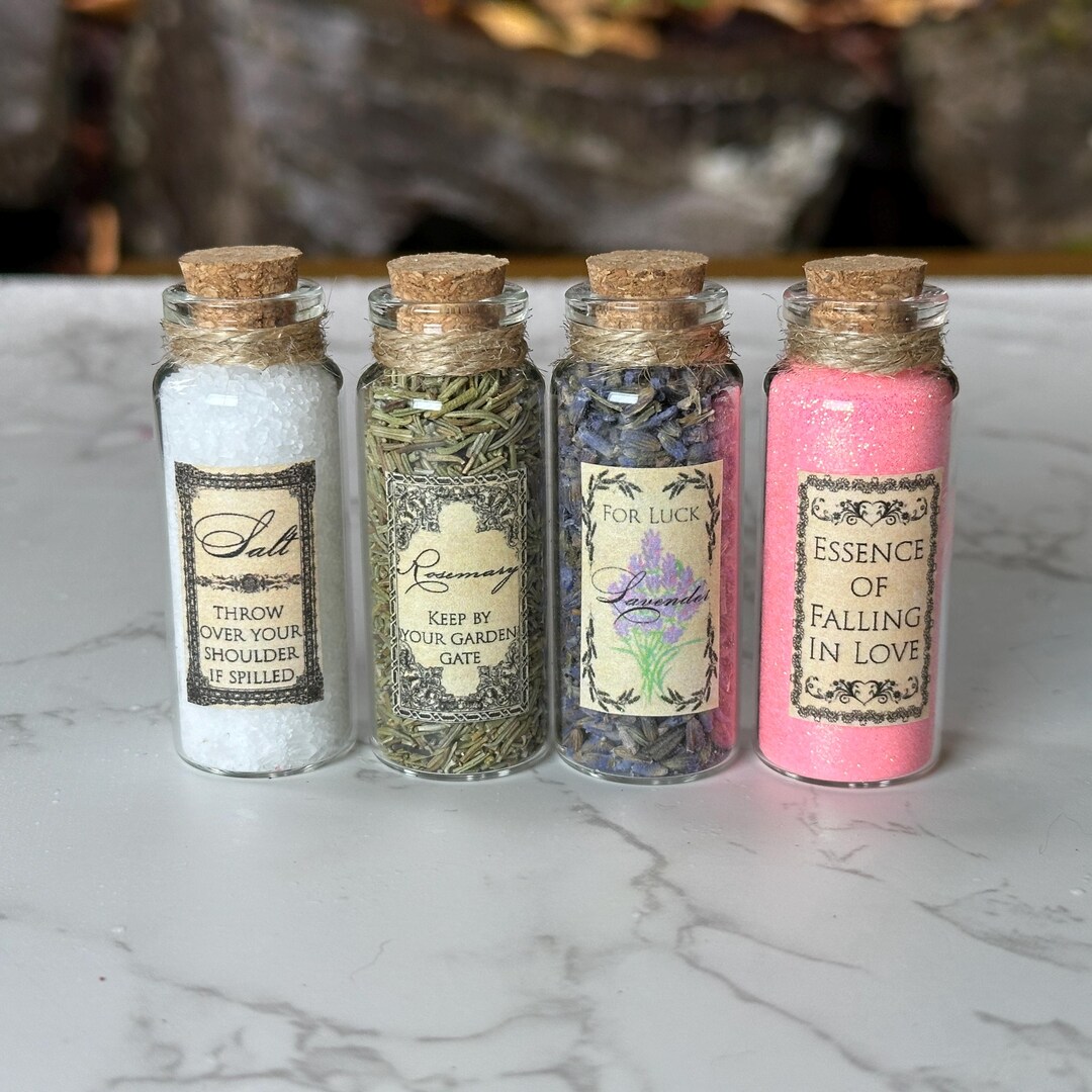 Practical Witch MINI Potions | Fall Autumn Decor | Halloween Decoration ...