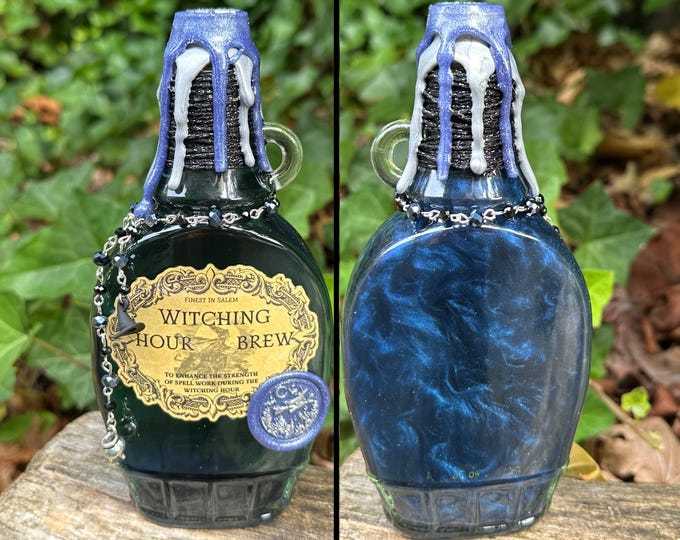Witching Hour Brew Color Changing Potion Halloween Decorative Potion ...