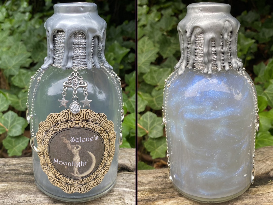 Selene | Goddess of the Moon | Decor Potion Bottle | Color Changing ...