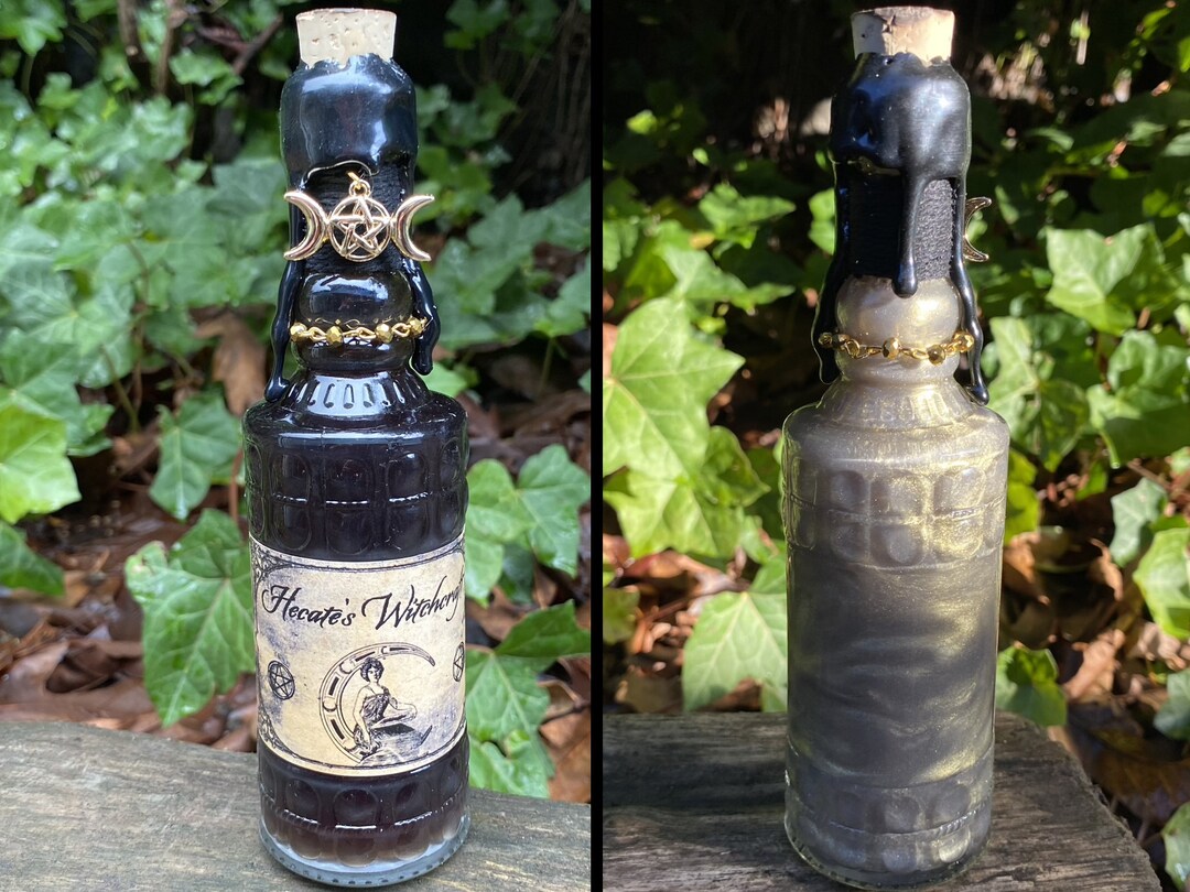 Hecate | Color Changing Potion Bottle | Greek Mythology Potion | Witch ...