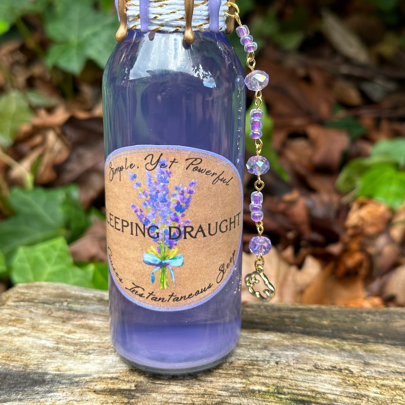 Sleeping Draught | Decorative Color Changing Potion Bottle | Fantasy ...