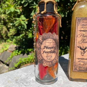 The Phoenix Collection | Witch and Wizard Potion Bottle | Fantasy ...