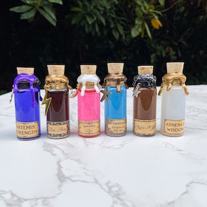 MINI Mythology Potions | Decorative Color Changing Potion Bottle ...