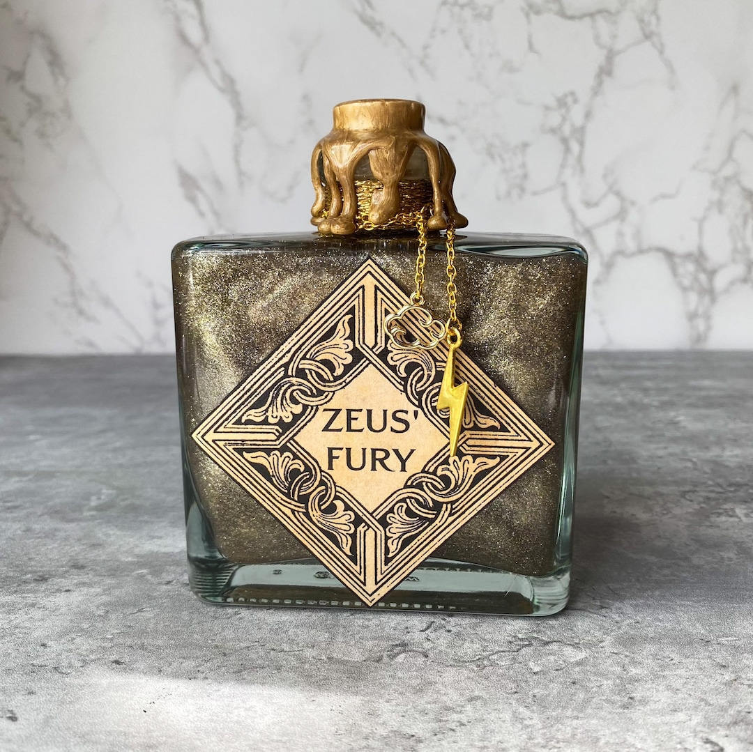 Zeus | Greek Mythology Decorative Color Changing Potion Bottle ...