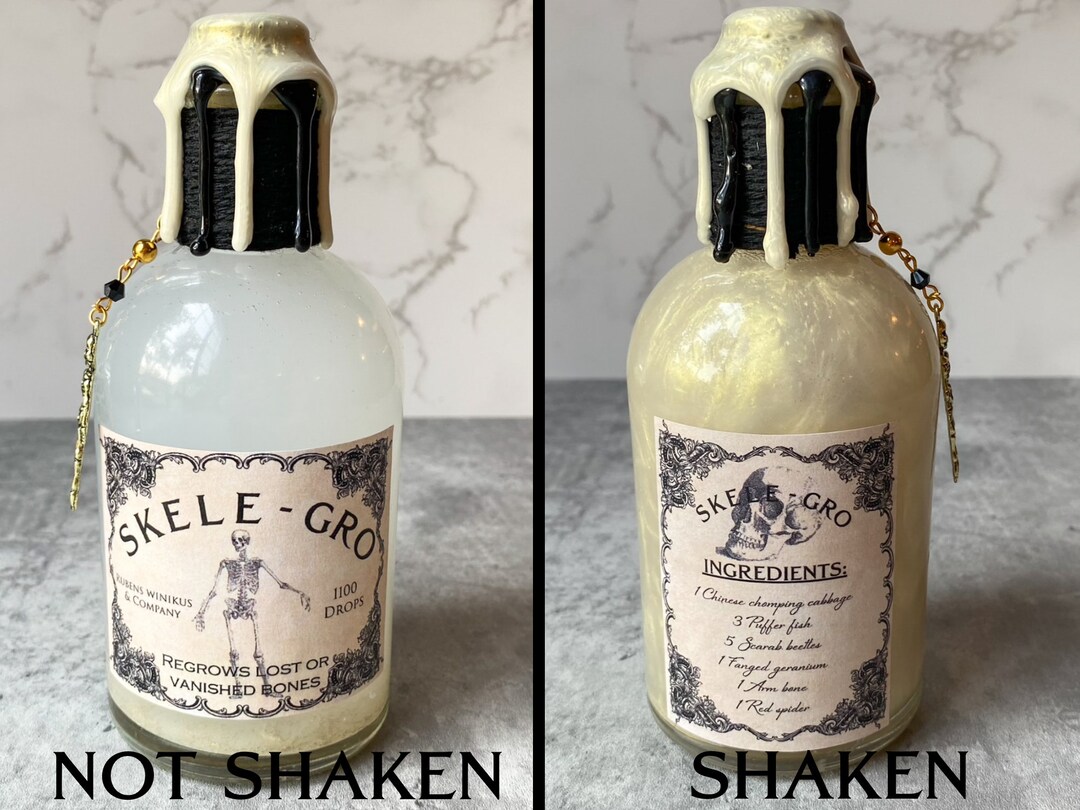 Skele-gro Magical Apothecary Potion Bottle Witch and - Etsy