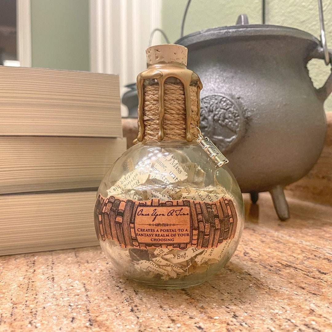 Reading Potion | Fantasy World | Magical Apothecary Potion Jar ...