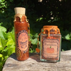 Fall Fairy Set | Autumn Potion Bottle | Halloween Decorative Potion ...