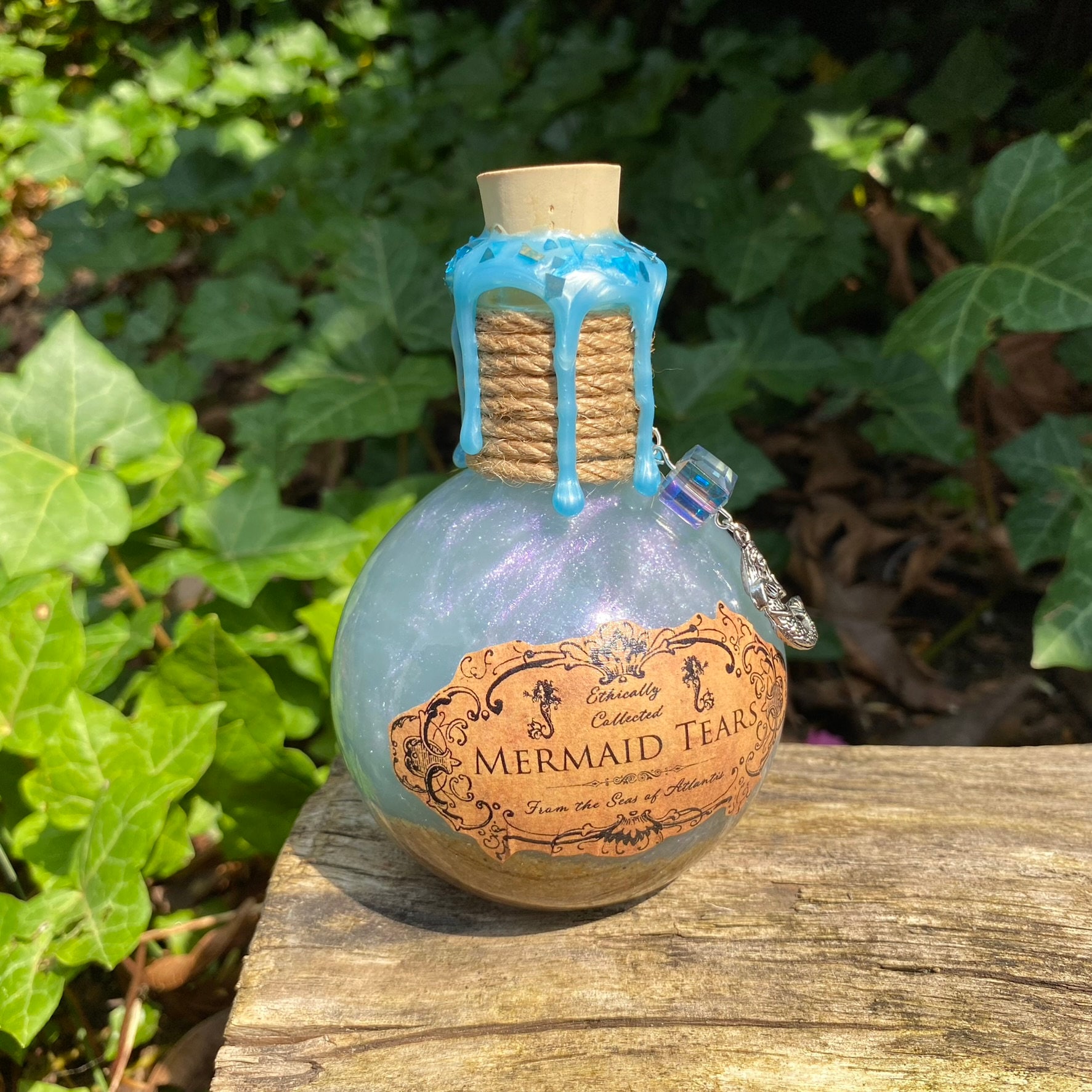 Mermaid Tears | Decorative Color Changing Potion Bottle | Fantasy ...