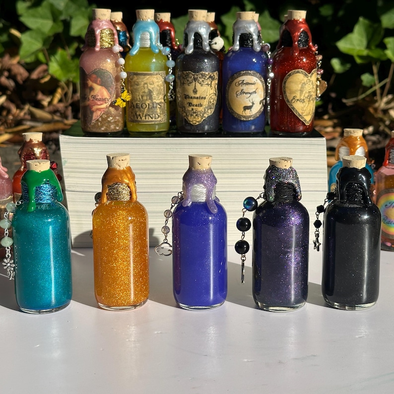 MINI Greek Mythology Potions Part 2 | Color Changing Potion Bottle ...