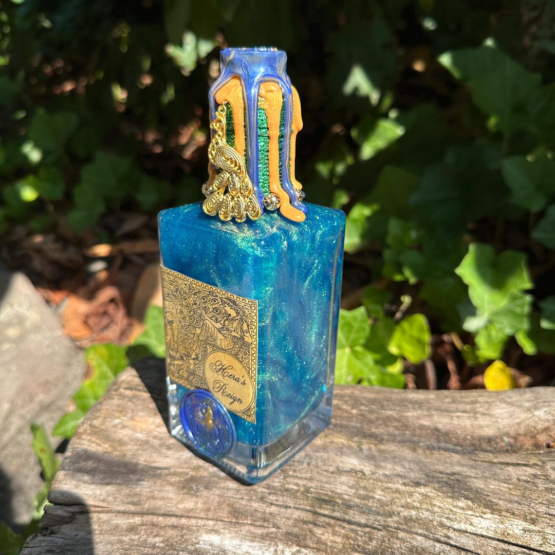 Hera | Greek Mythology Decorative Color Changing Potion Bottle ...
