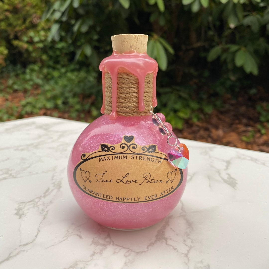 True Love Potion | Color Changing Decorative Bottle | Fairytale Decor ...