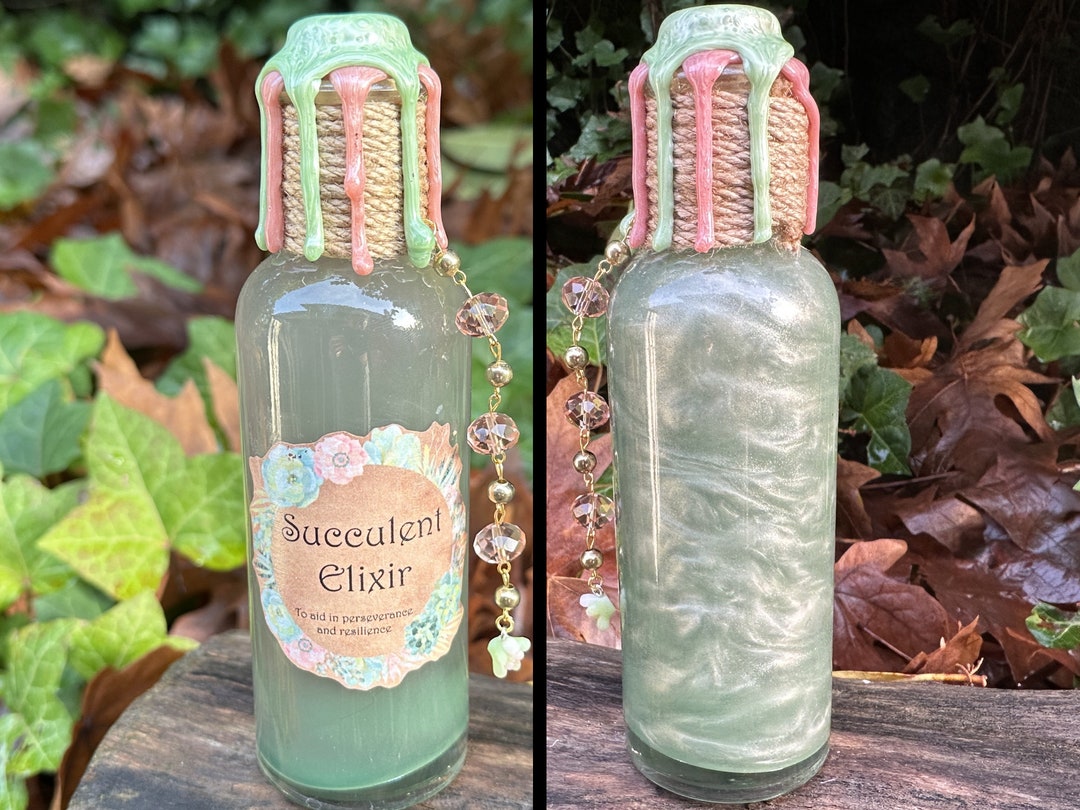 Succulent Elixir | Color Changing Potion | Magical Apothecary Potion ...