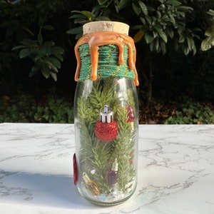 Bottled Christmas Tree | Magical Apothecary Potion Bottle | Witch and ...