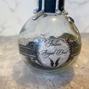 Fallen Angel Dust Magical Apothecary Fantasy Potion Bottle Witch and ...