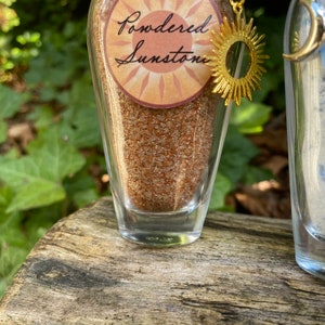 Powdered Moonstone & Sunstone | Magical Apothecary Potion Bottle ...