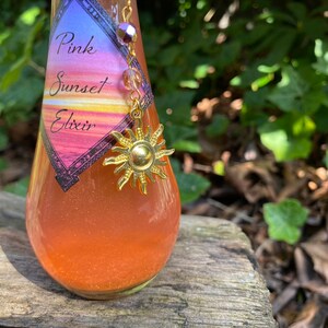 Pink Sunset Elixir | Decorative Color Changing Potion Bottle | Fantasy ...
