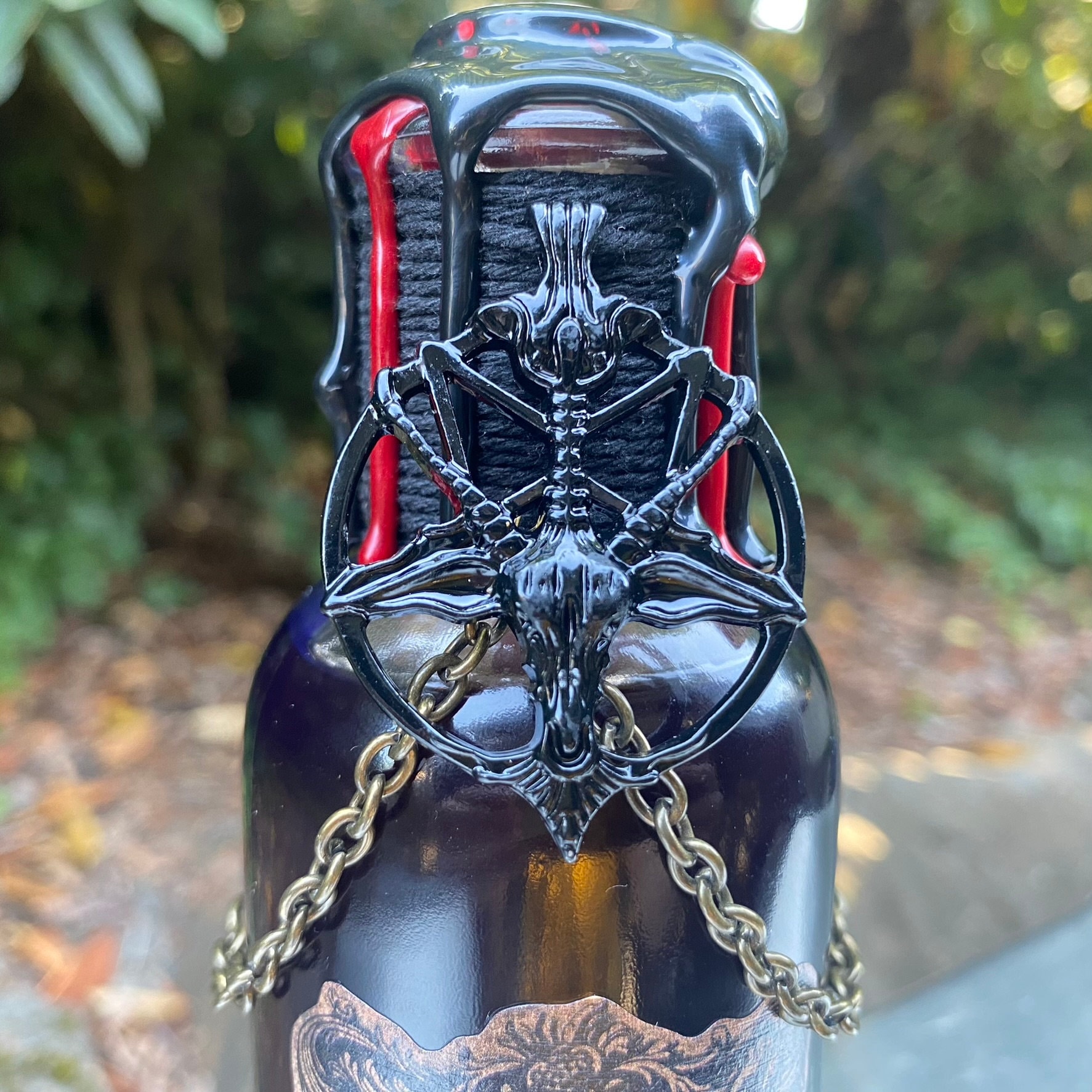 Demon Blood | Decorative Potion Bottle | Halloween Horror Gothic Decor ...