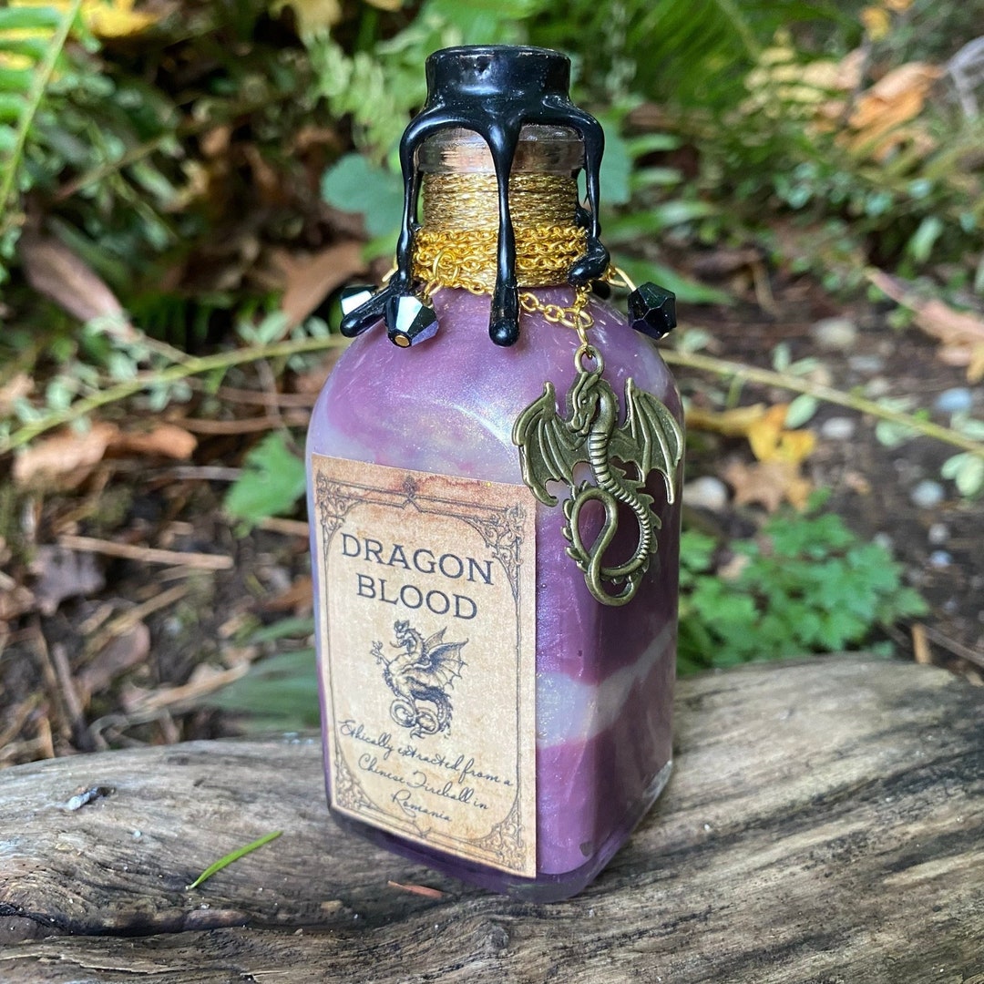 Dragon Blood | Potion Ingredient | Wizard Fantasy Prop | Bookshelf ...