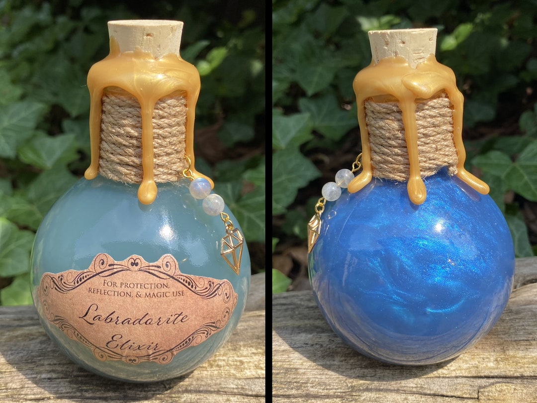 Labradorite Elixir | Color Changing Potion | Witch and Wizard Potion ...