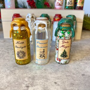 MINI Christmas Potions | Decorative Potion Bottle | Holiday Santa Decor ...