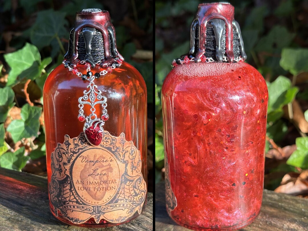 Vampire's Immortal Love Potion | Color Changing Potion | Halloween ...
