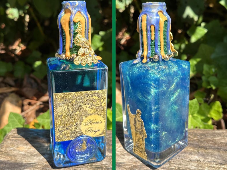 Hera | Greek Mythology Decorative Color Changing Potion Bottle ...