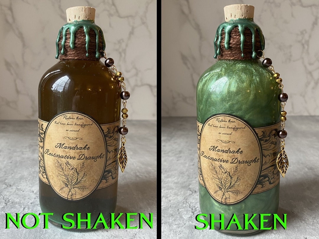 Restorative Draught | Decorative Color Changing Potion Bottle | Witch ...