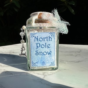 North Pole Snow | Decorative Potion Bottle | Christmas Potions Decor ...