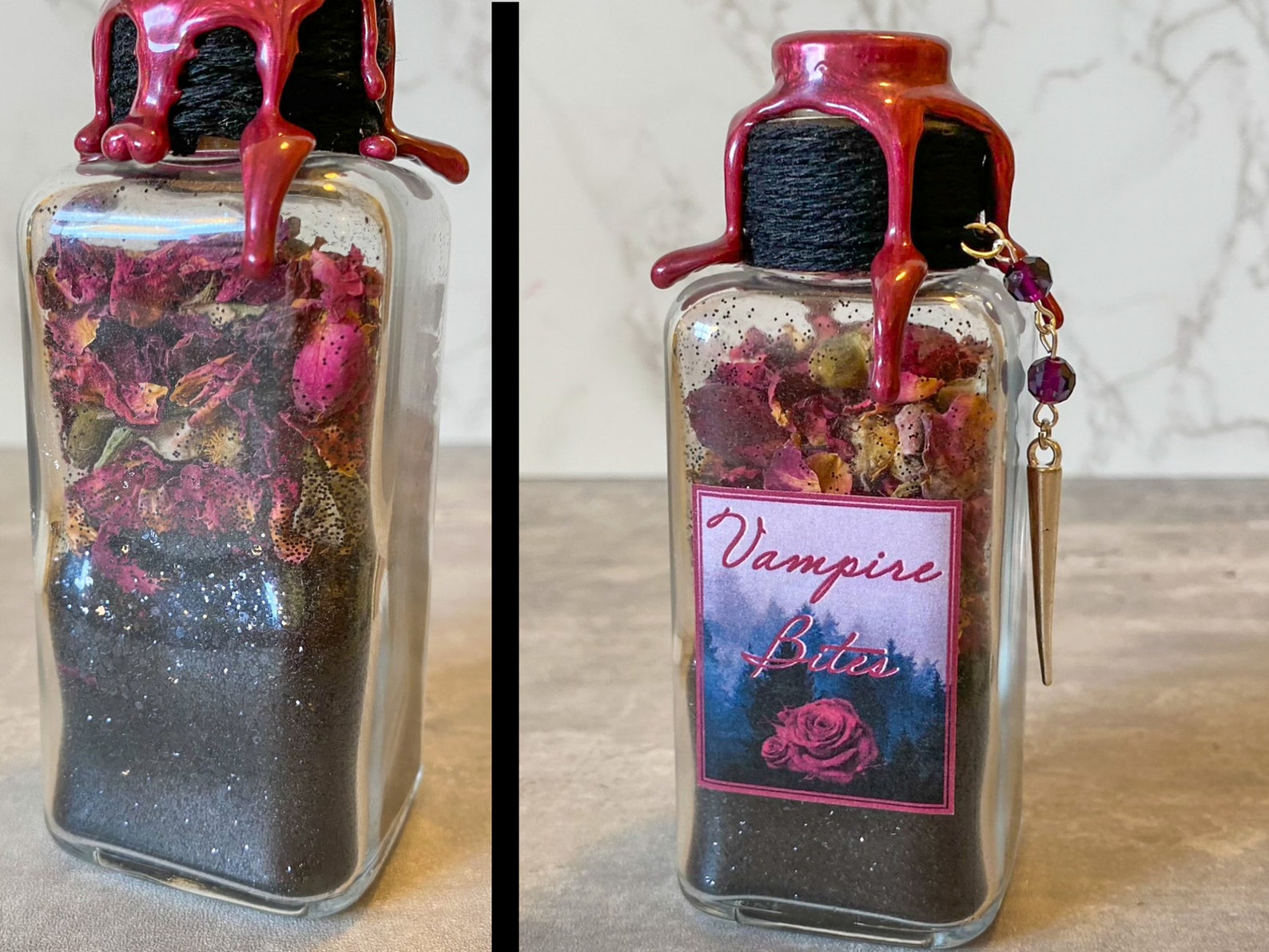 Vampire Bites | Decorative Potion Bottle | Halloween Gothic Horror ...