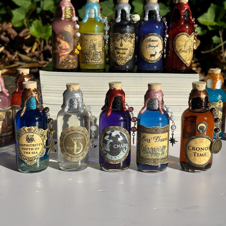 MINI Greek Mythology Potions Part 2 | Color Changing Potion Bottle ...
