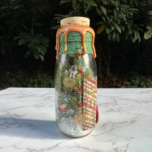 Bottled Christmas Tree | Magical Apothecary Potion Bottle | Witch and ...