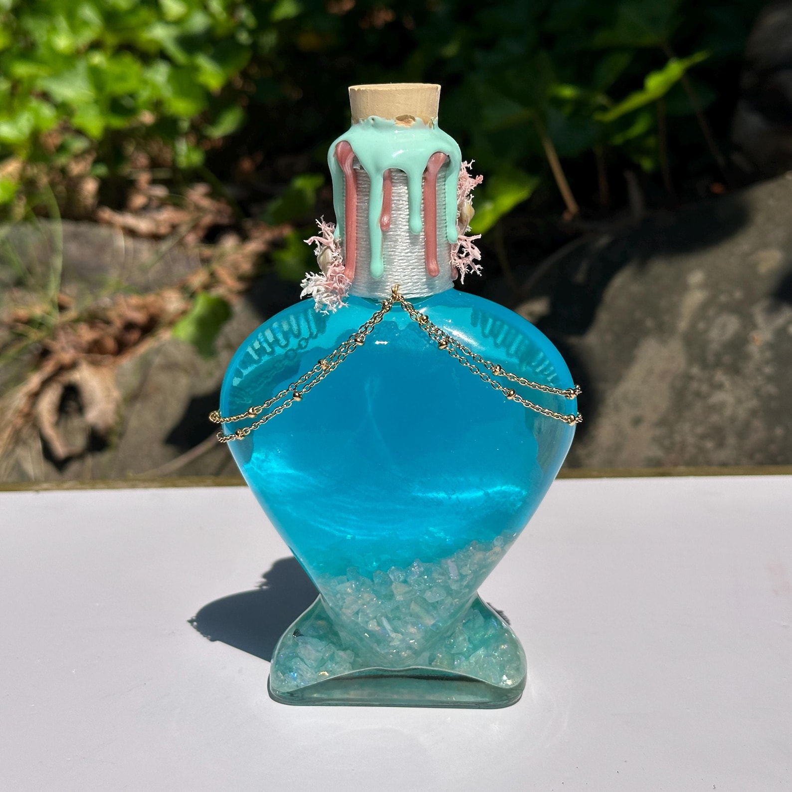 Mermaid Cove | Decorative Color Changing Potion Bottle | Fantasy ...