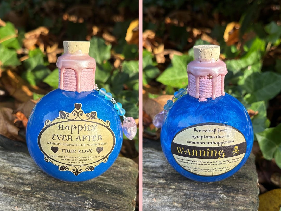 Happily Ever After Color Changing Potion Fairytale Potion Bottle ...