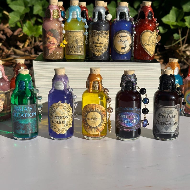 MINI Greek Mythology Potions Part 2 | Color Changing Potion Bottle ...