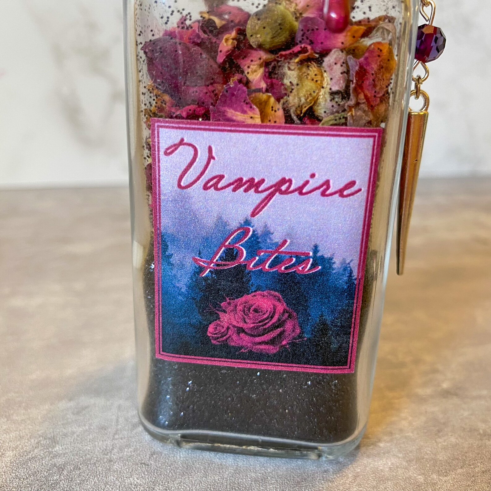 Vampire Bites Magical Apothecary Potion Bottle Witch and - Etsy