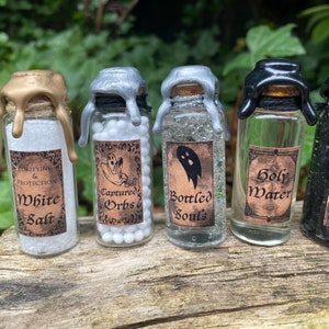 MINI Ghost Potions | Magical Apothecary Potion Bottle | Dark Magic ...