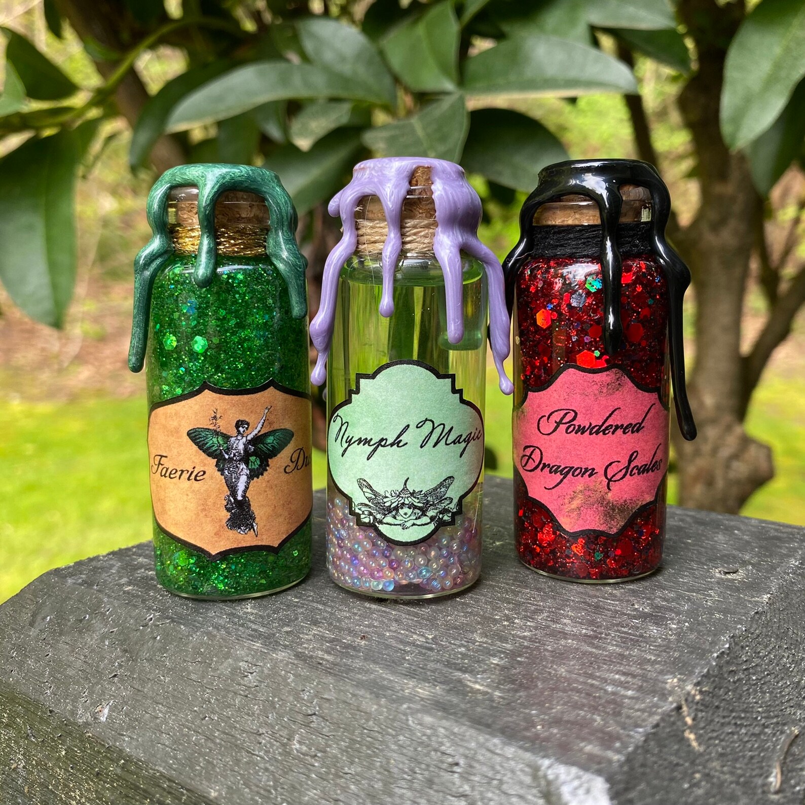 MINI Fantasy Potions Magical Apothecary Potion Bottle - Etsy