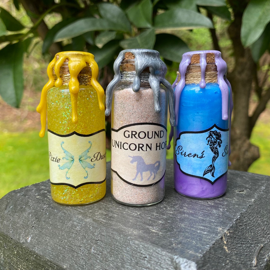 MINI Fantasy Potions Magical Apothecary Potion Bottle - Etsy
