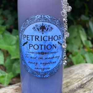 Petrichor Rain Potion | Color Changing Decorative Bottle | Fantasy ...