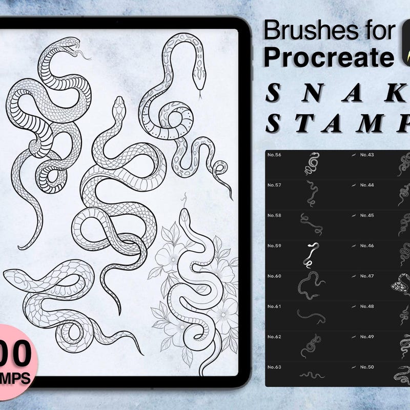 Traditional Snake Art - Etsy