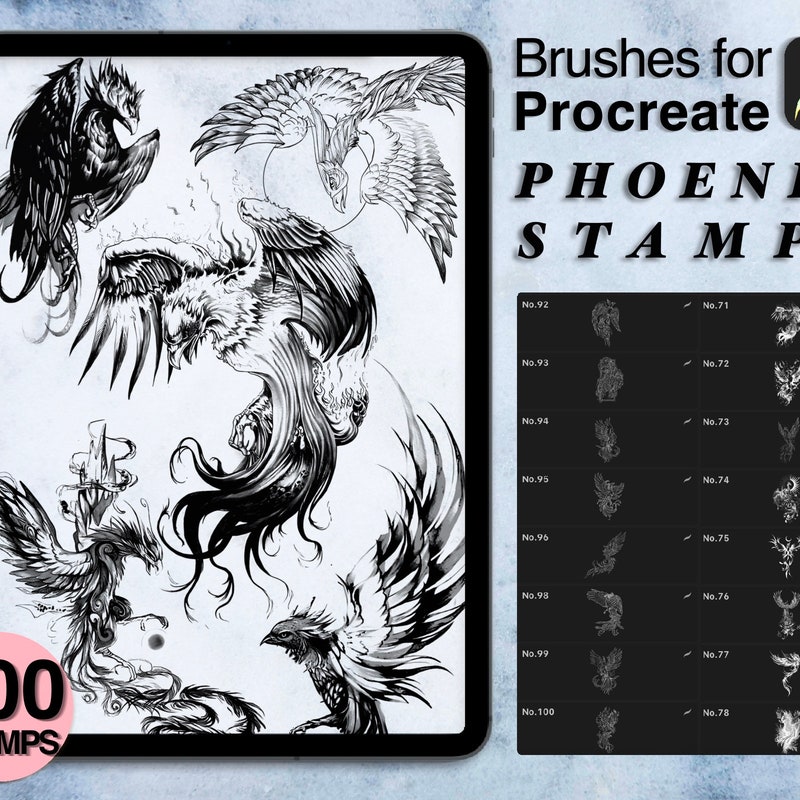 Phoenix Tattoo - Etsy