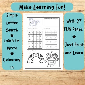 Printable Alphabet Activity Sheets - for Toddlers Preschool ...