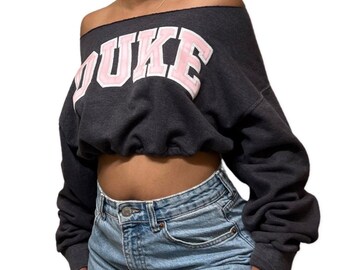 Duke Crop Sweatshirt - Etsy