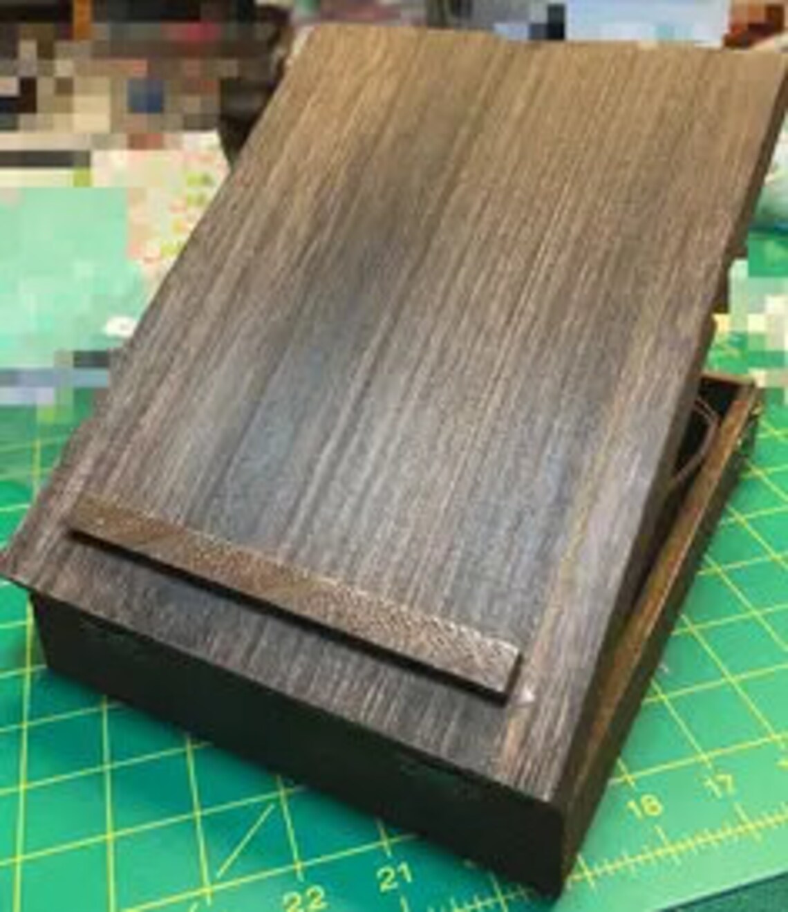 Wooden Handmade Artist Tool Storage Box, Pottery Tool Bag & Art ...