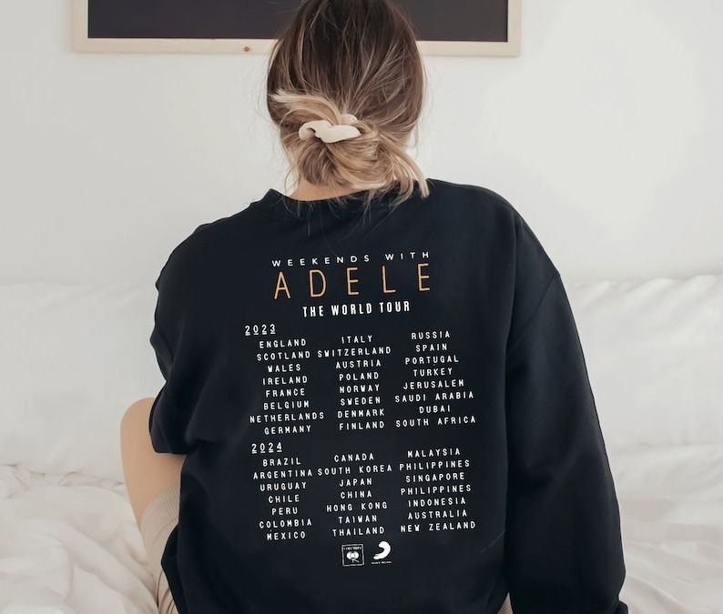 Weekends With Adele The World Tour 2023-2024 Merch Shirt