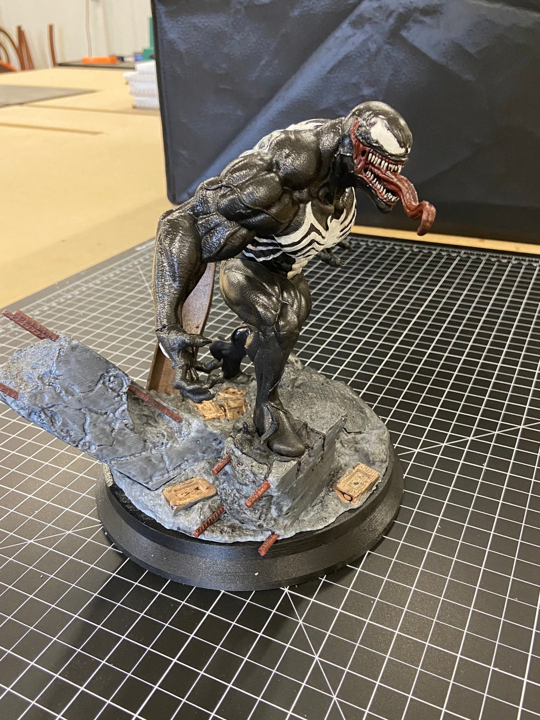 Venom 3d Model - Etsy