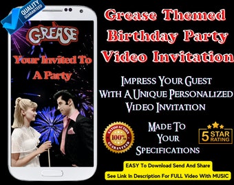 Grease Theme Party | Etsy