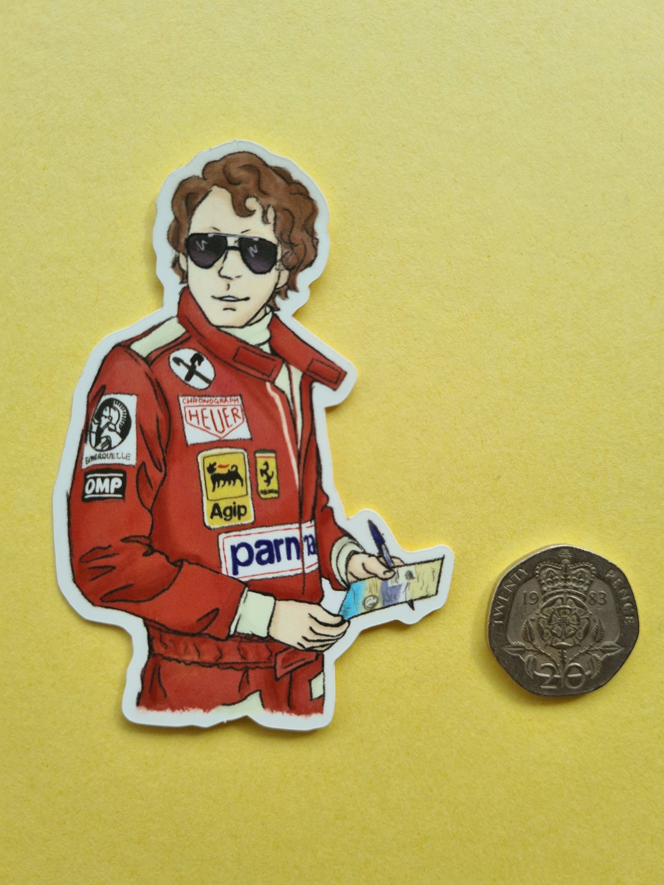 Daniel Brühl Stickers - Zemo, Niki Lauda, Laszlo Kreizler, Andrea ...