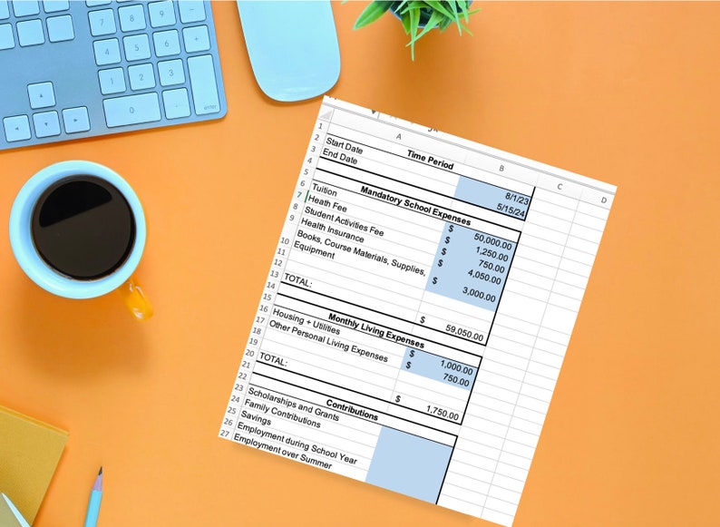 Student Loan Master Tracker - College or Graduate School Loans - Key ...